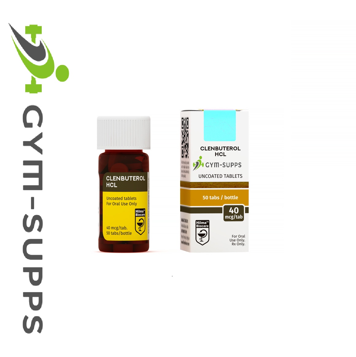 HILMA BIOCARE - CLENBUTEROL 40mcg 50tabs | Gym Supps | UK Fitness ...