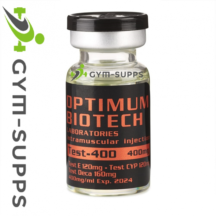 OPTIMUM BIOTECH – TEST 400, 400mg/ml, 10ml | Gym Supps | UK Fitness ...
